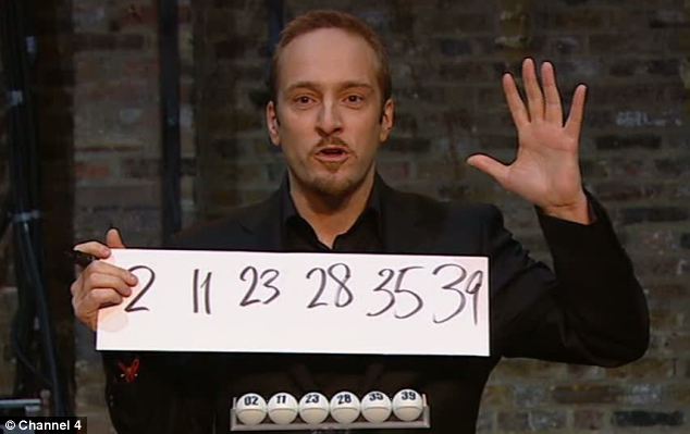 The lottery number selection technique